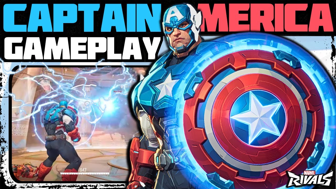CAPTAIN AMERICA IS CRACKED! 🪖🛡️ | Captain America First Look & Gameplay ...