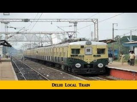 Sahibabad to Delhi EMU passenger train - YouTube