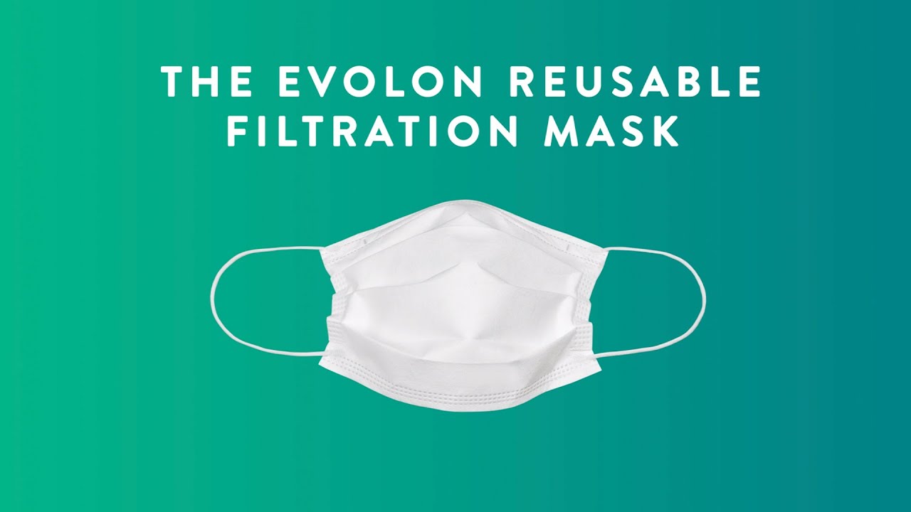 PHX Medical Supply — Evolon Reusable Filtration Mask - YouTube
