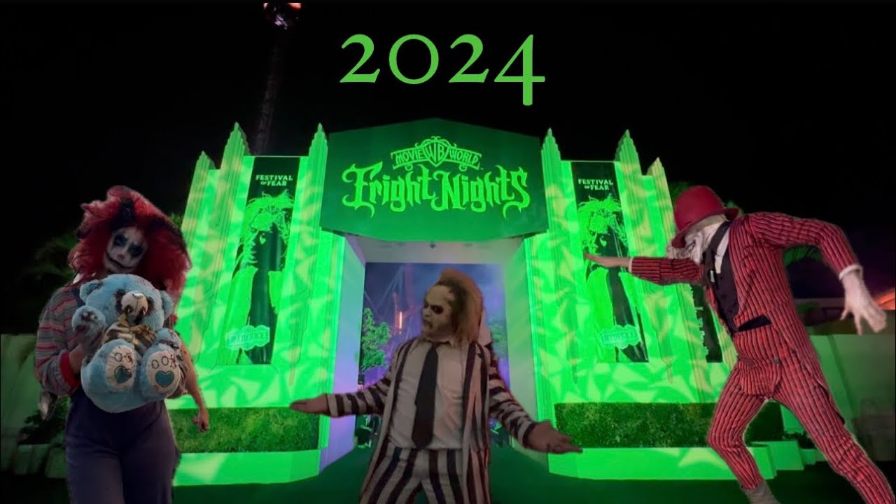 FRIGHT NIGHTS - FESTIVAL OF FEAR (2024) - Warner Bros Movie World - YouTube