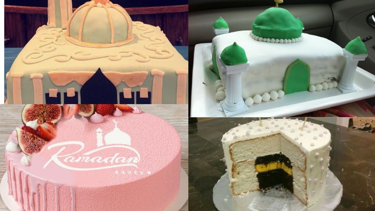 masjid cake design ideas ramzan special/latest easy cake design/mosque ...