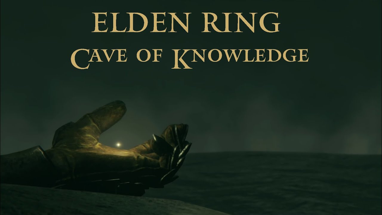 ELDEN RING - Stranded Graveyard - Cave of Knowledge - Game Tutorial - YouTube