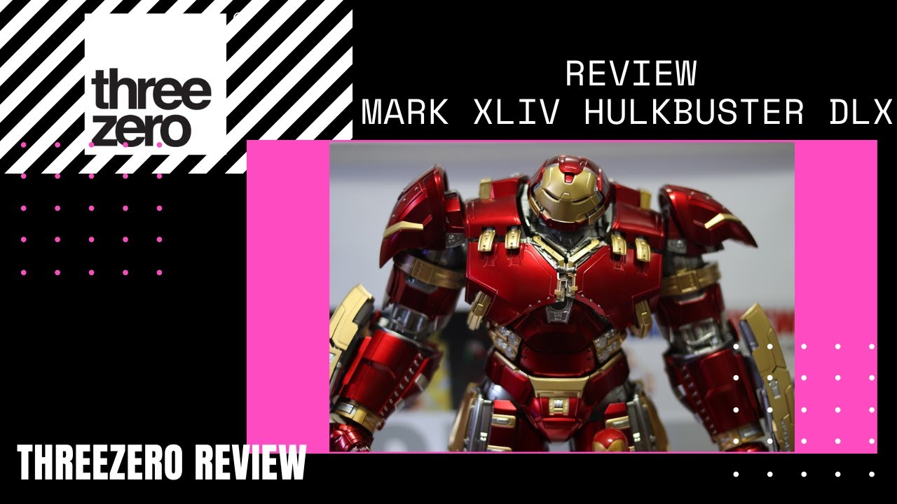 Review Iron Man Mark XLIV Hulkbuster DLX threezero PT BR - YouTube