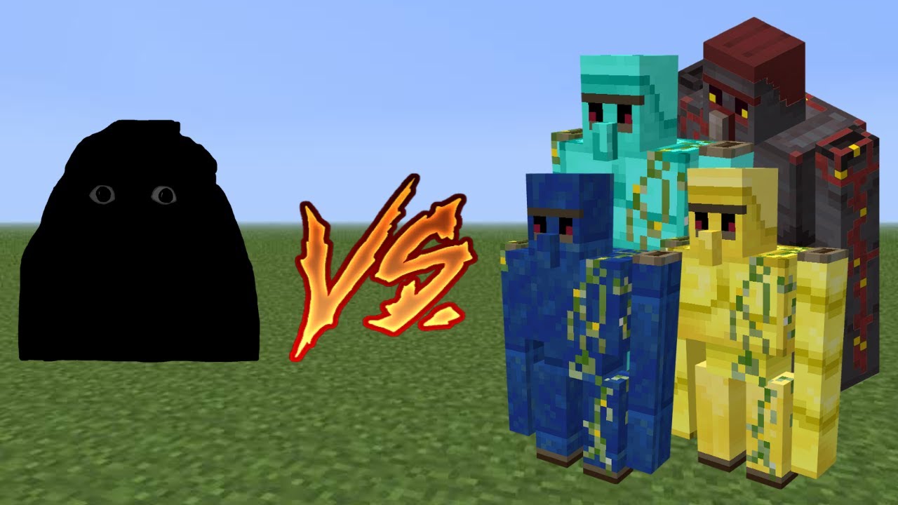 angry munci vs all golems in Minecraft - YouTube