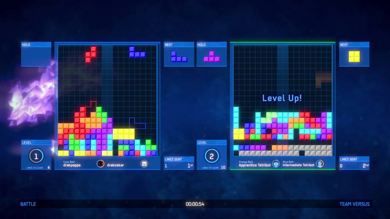 Tetris - Co-op versus #1 - YouTube