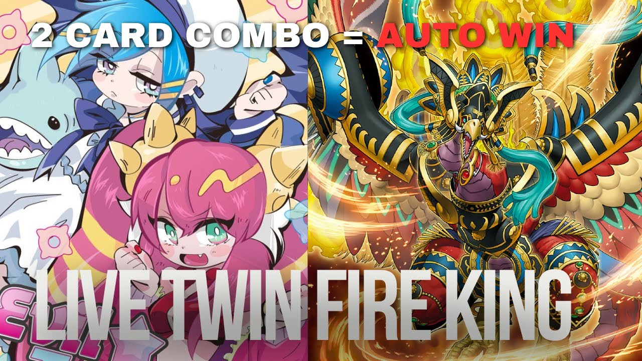 THIS DECK IS NO JOKE!! Live Twin Fire King Decklist + Combo!!! - YouTube