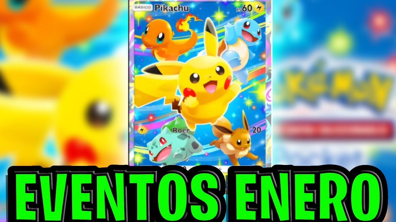 ¡Todo lo que llega en ENERO a Pokémon TCG POCKET en 1 MINUTO! - YouTube