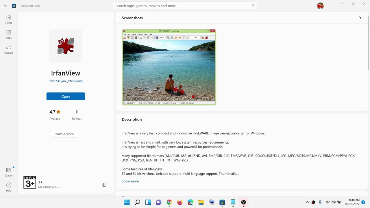 Fix IrfanView App Will Not Associate JPG & PNG File Types On Windows 11 ...