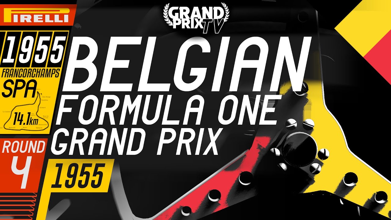The History of Formula One: 1955 - Belgian Grand Prix (4/7) - YouTube