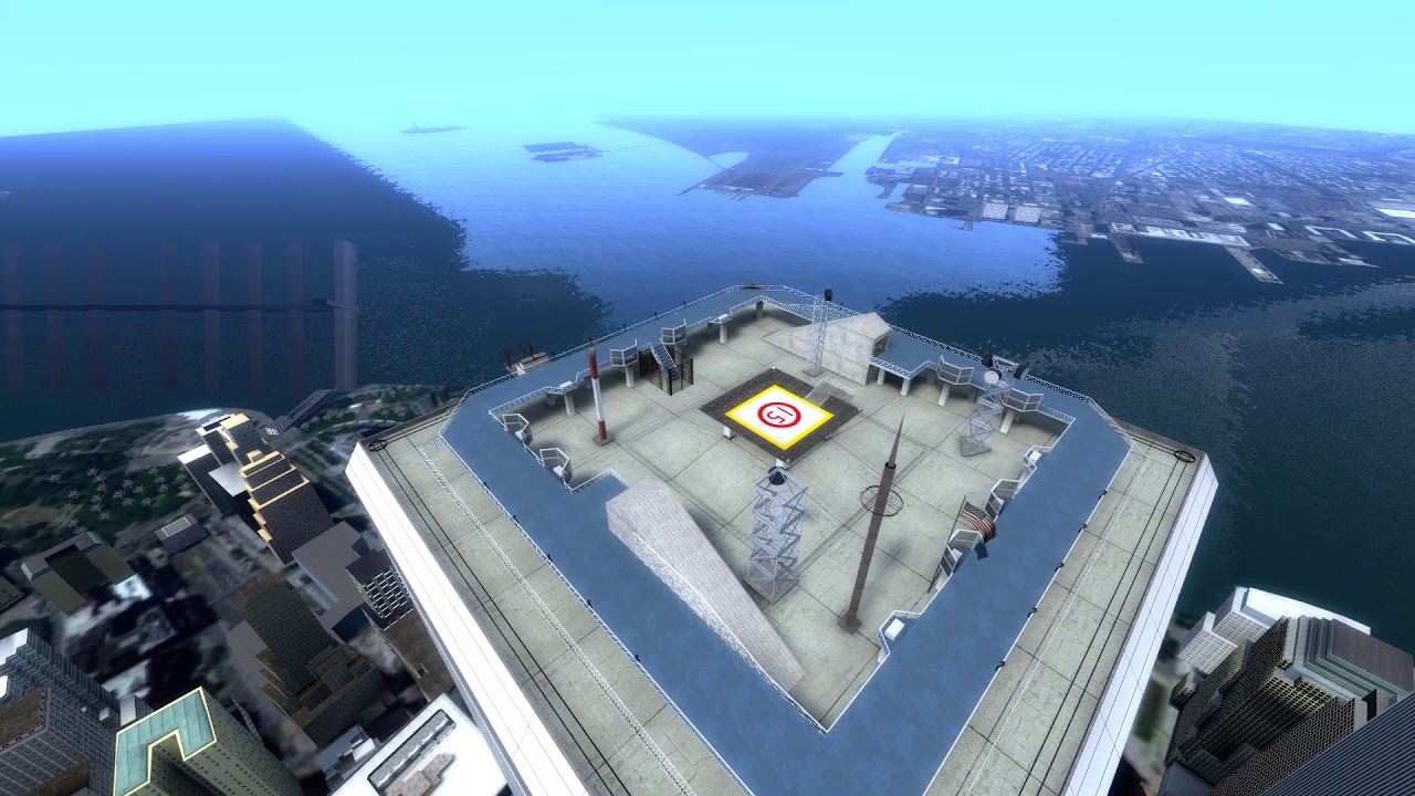 Garry's Mod twin towers map - YouTube