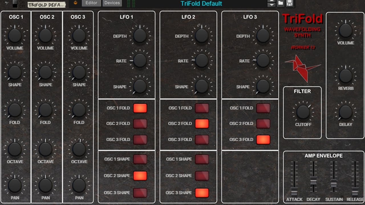 Reason Studio 12 Combinator: TriFold synth - YouTube