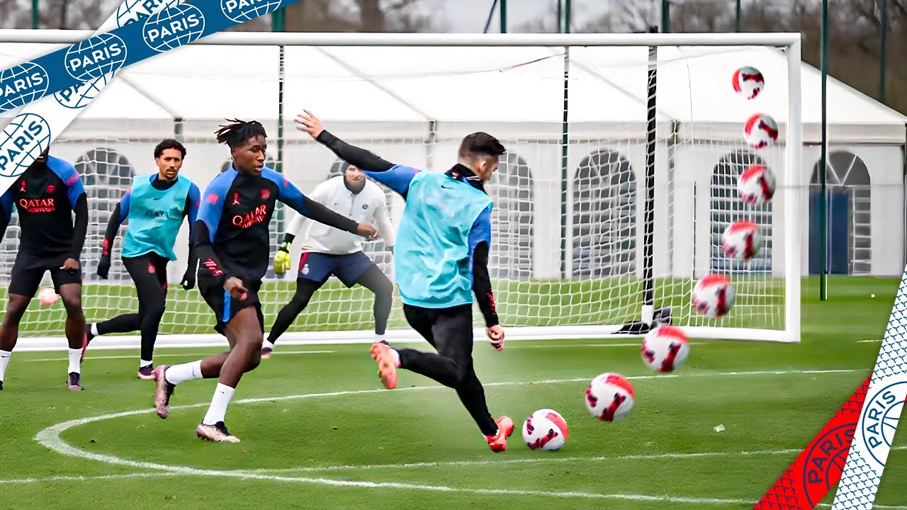 Best PSG Training Goals Scored This Season - YouTube