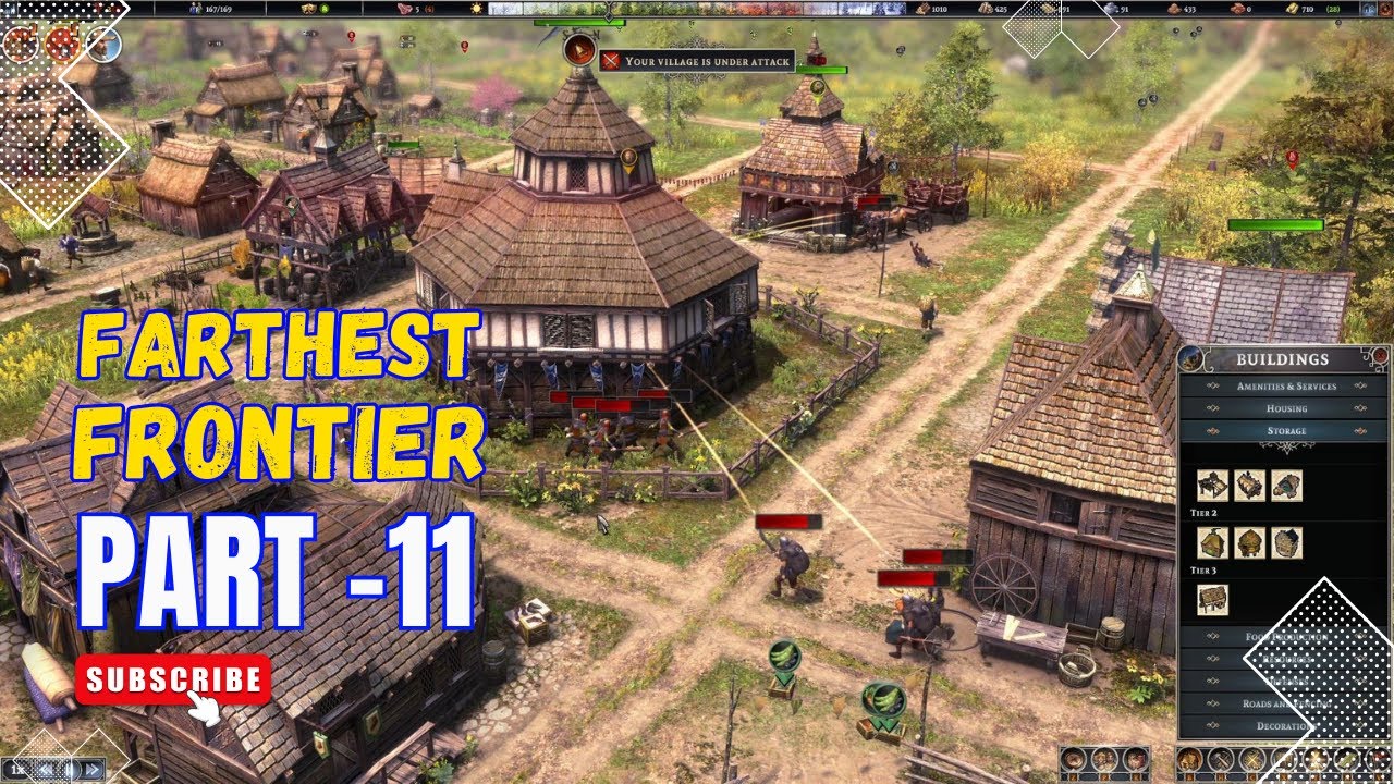 FARTHEST FRONTIER | SURVIVAL CITY BUILDER | GAME PLAY PART -11 - YouTube