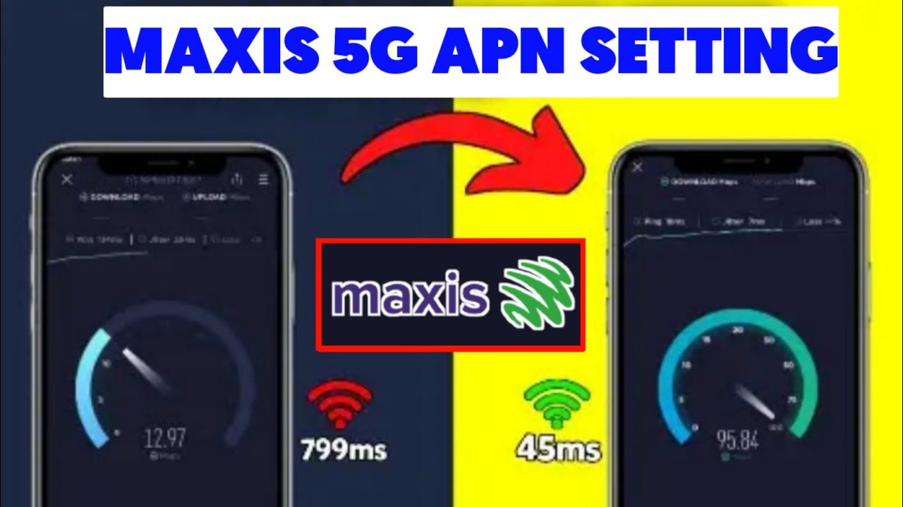 maxis apn for all networks | 22 ms gaming ping - YouTube