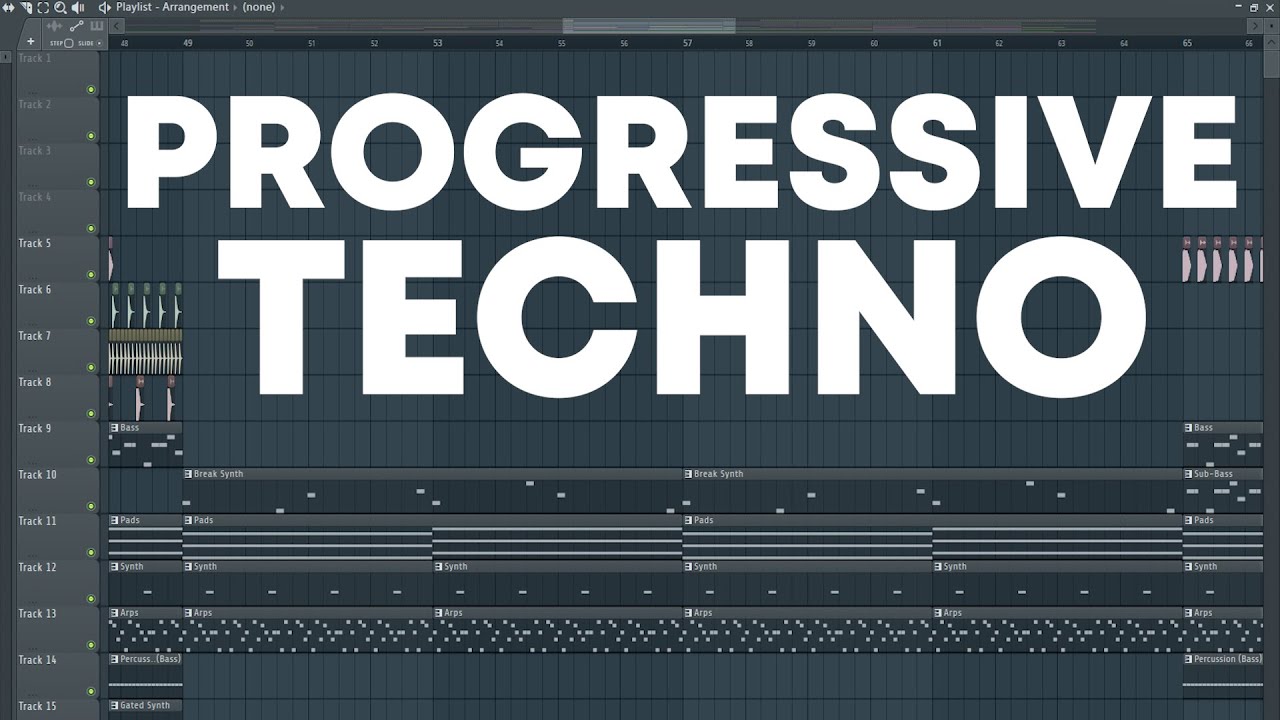 How To Make PROGRESSIVE TECHNO!! - FL Studio Tutorial (+FREE FLP) - YouTube