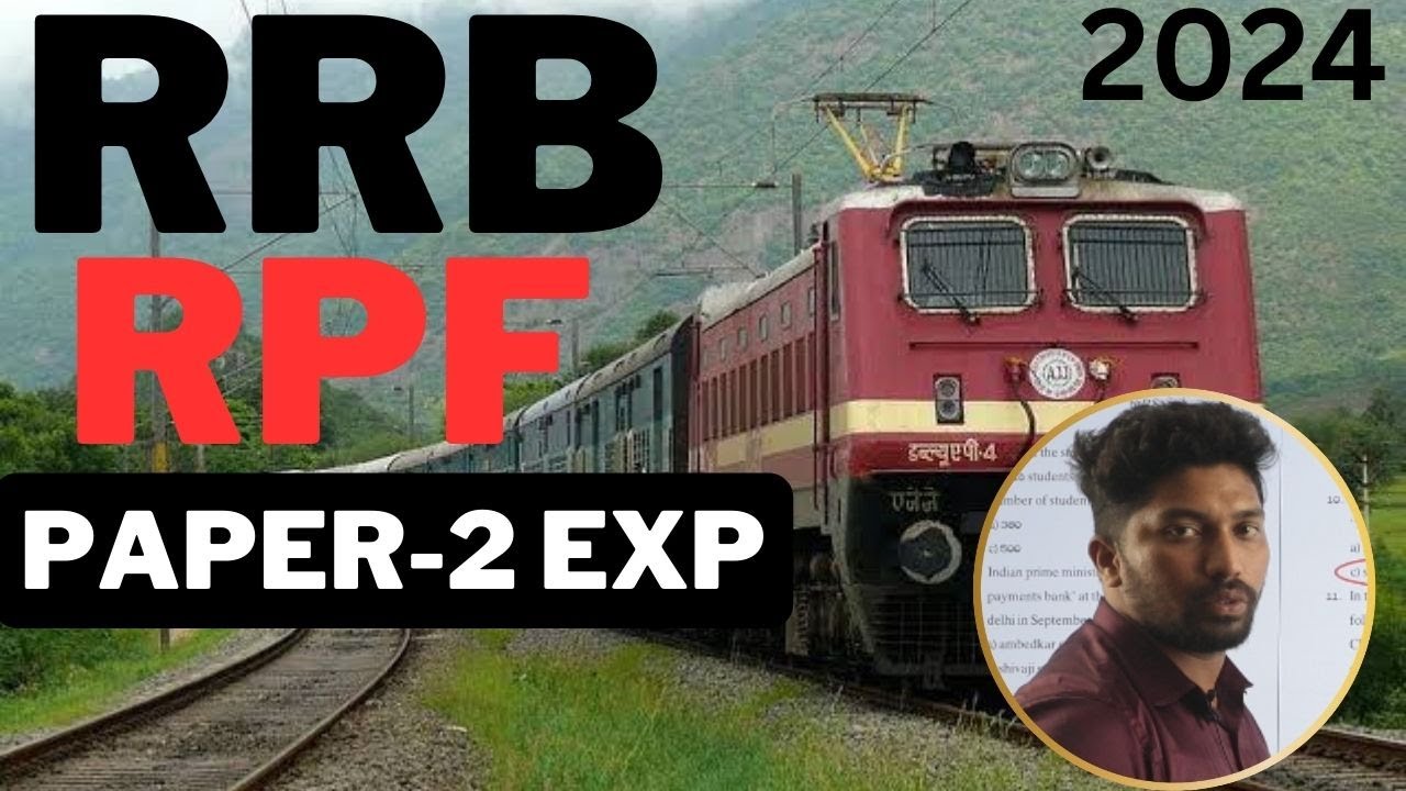 RRB RPF MODEL PAPER-2 Explanation I previous year question paper - YouTube