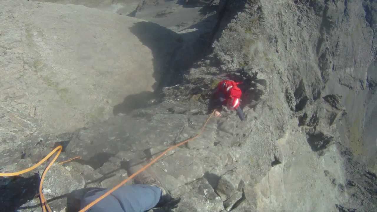 Inn Pinn South East ridge climb - YouTube
