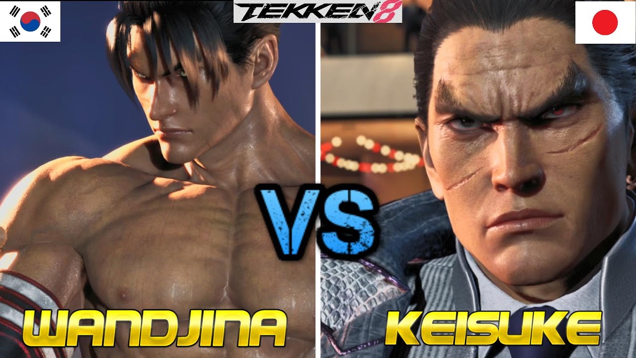 TEKKEN 8 || WANDJINA (JIN) VS KEISUKE (#1 RANKED KAZUYA) || BEST ...