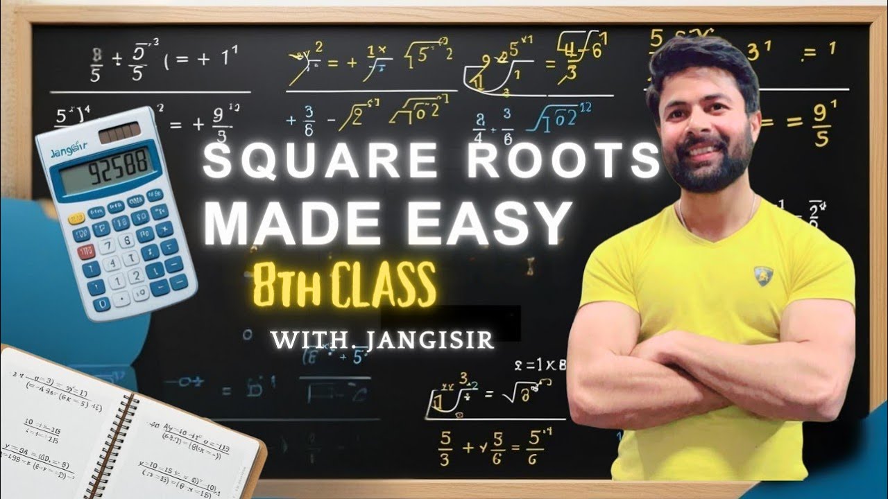 📚 Class 8 Maths Chapter 5: Square Roots | Master Every Concept with Easy Tricks and Examples ...