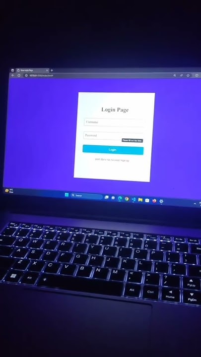 login Page in HTML and CSS.#coding #html #css #apnacollge # ...