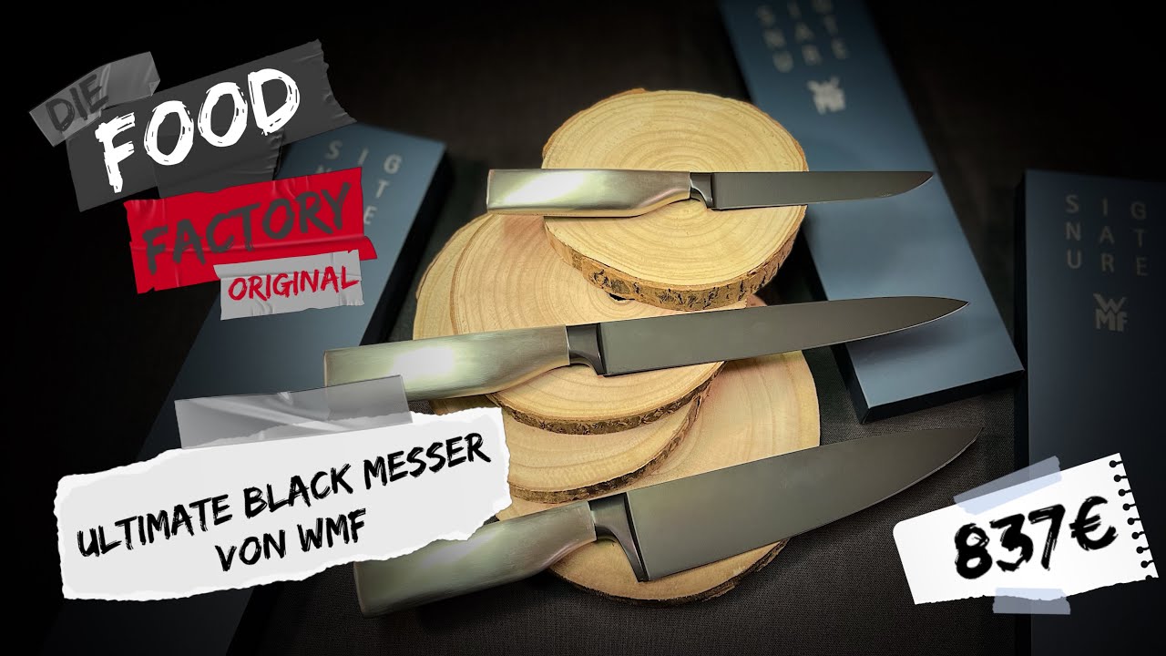 ULTIMATE BLACK Messer von WMF | Unboxing | FoodFactory - YouTube