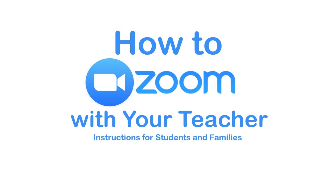 Students: How to Join my Teacher's Secure Zoom Meeting (English) - YouTube