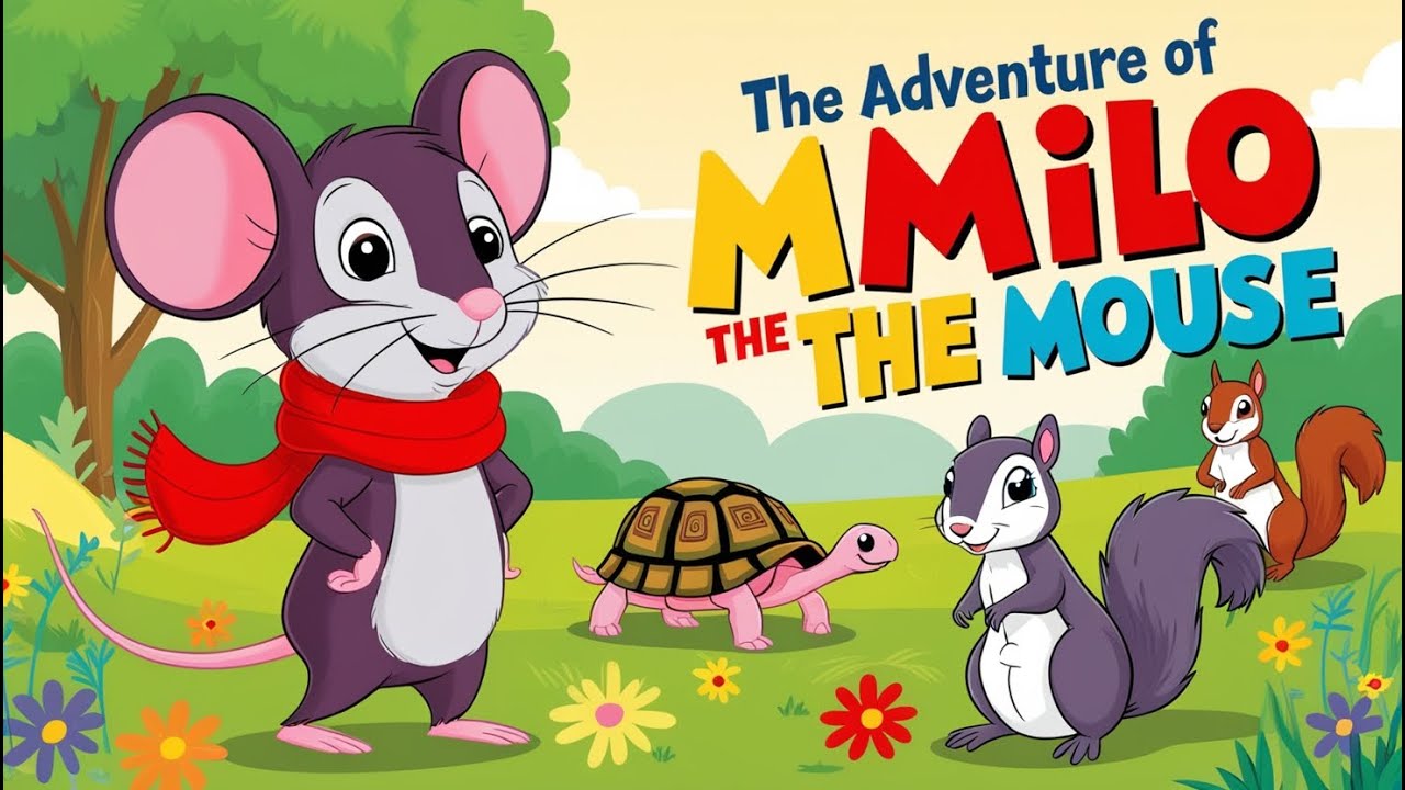 The Adventure of Milo the Mouse | Moral Stories For Kids | 3d Animation ...