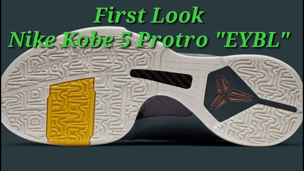 Nike Kobe 5 Protro "EYBL" - YouTube