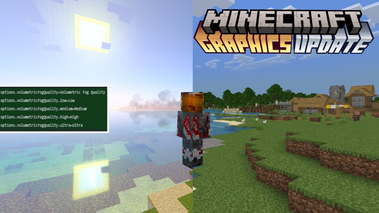 GRAPHICS UPDATE + SHADERS OFICIALES en MINECRAFT PE shaders Oficiales 1 ...
