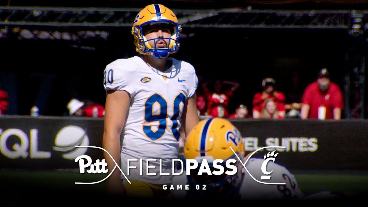 Pitt Football Field Pass | Pitt vs Cincinnati - YouTube