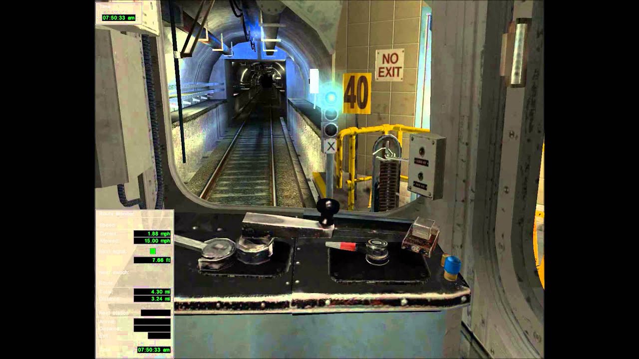 World Of Subways 1 HD: PATH 33rd St. Line Kawasaki PA-4 Round Trip Cab ...