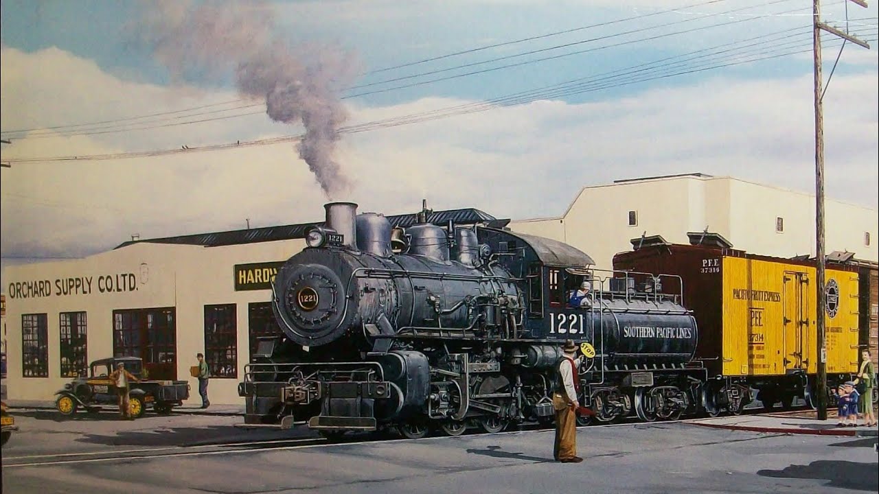 Southern Pacific No. 1221 - Suno AI Generated Country Song #steam # ...