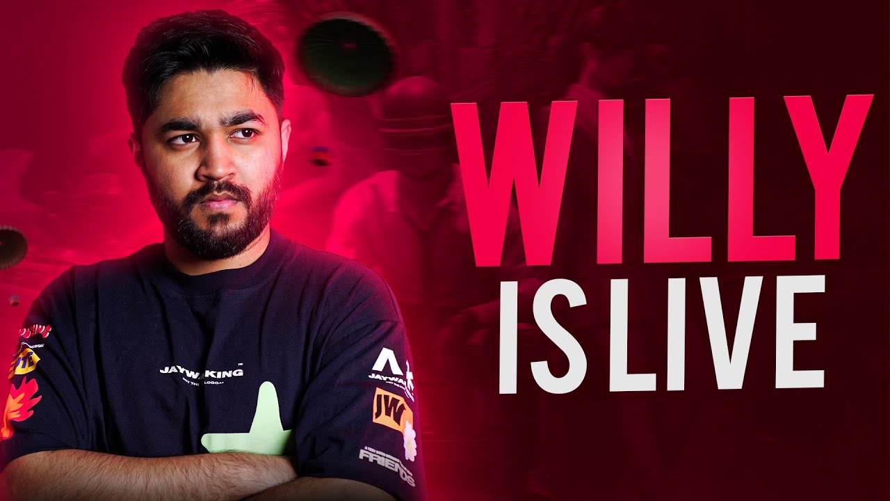 SURPRISE! WILLY IS BACK! BGMI LIVE RANK PUSH LOBBY !LOCO !INSTA !MEMBER ...