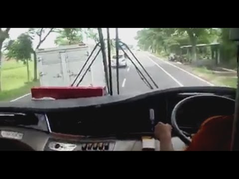 Balapan bus menegangkan Sugeng Rahayu Cepat vs Mobil Box Hampir tabrakan!!!!