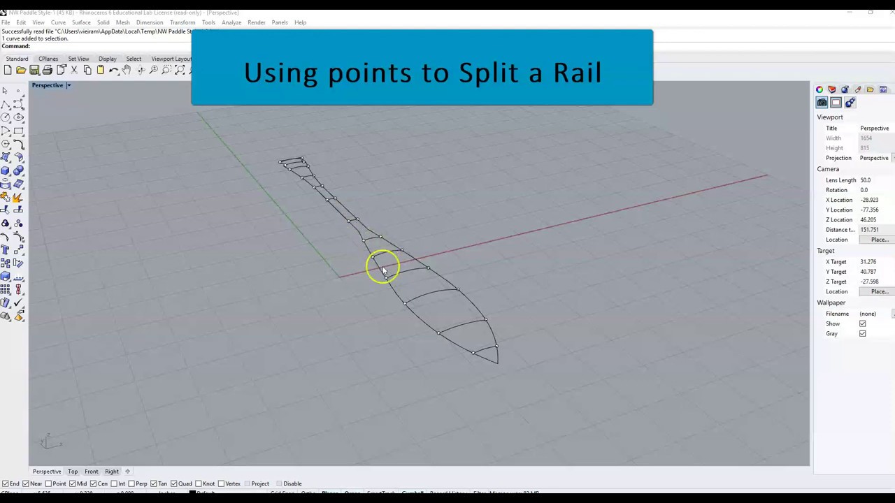 How to use points to split a rail - YouTube