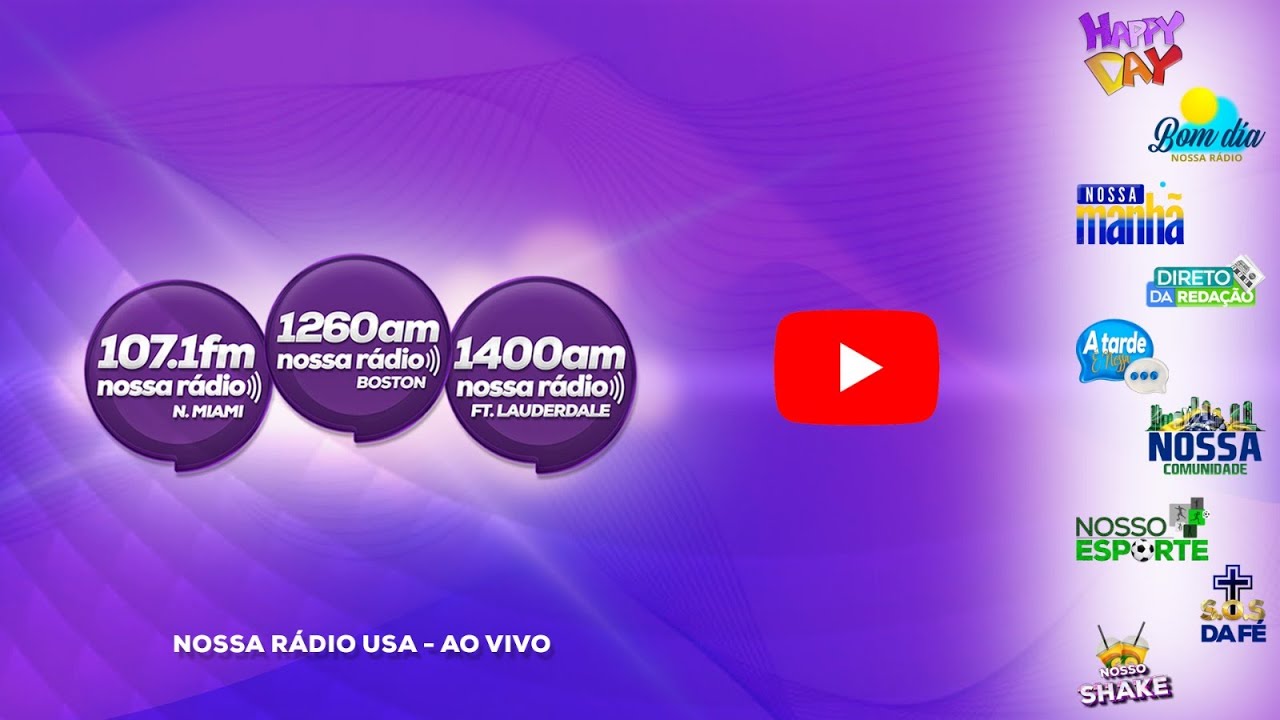 Nossa Radio USA - AO VIVO - 09-19-2022 - Segunda-Feira - NOITE - YouTube