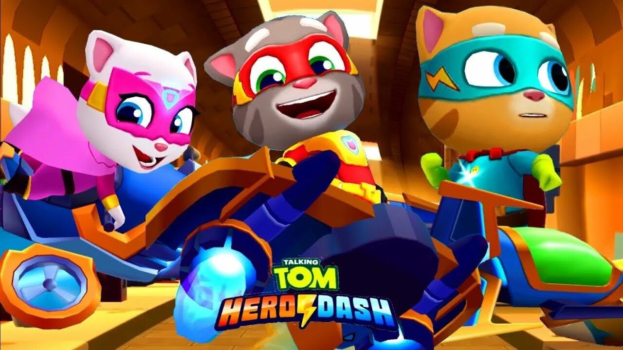 MY TALKING TOM HERO DASH PART-3 #mytalkingtomherogames - YouTube