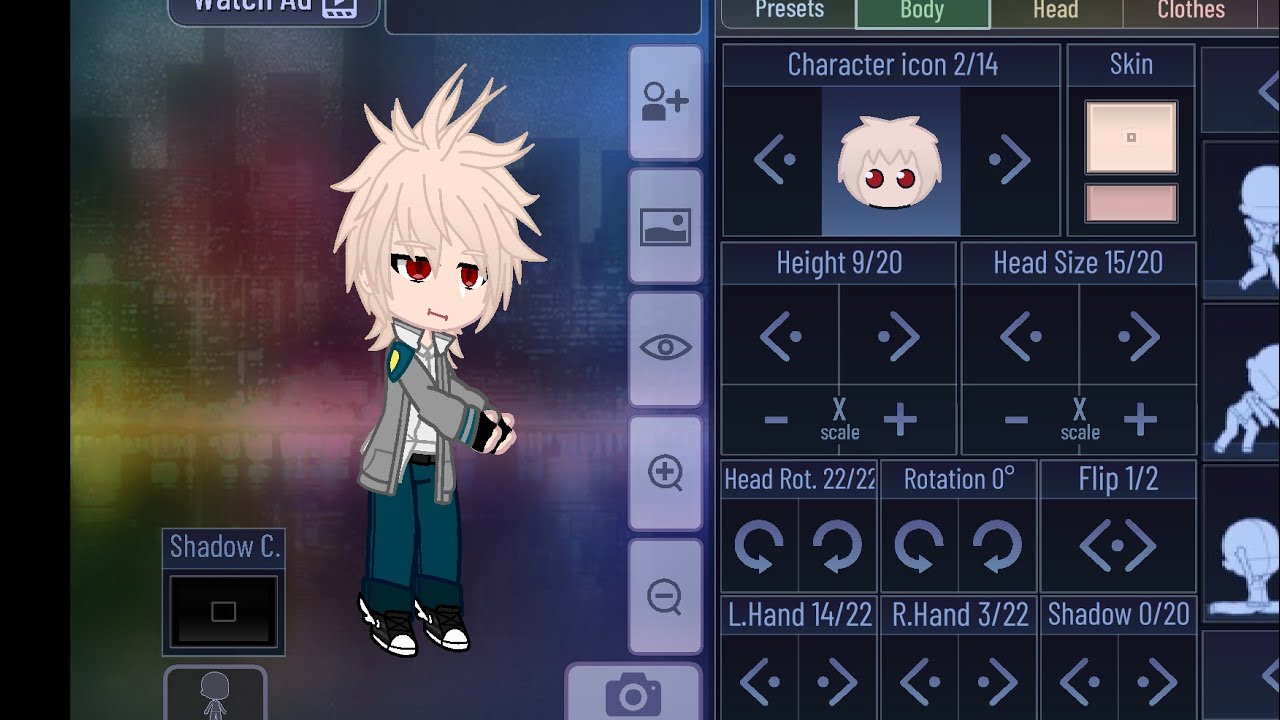 How to make Katsuki Bakugo in Gacha Club - YouTube