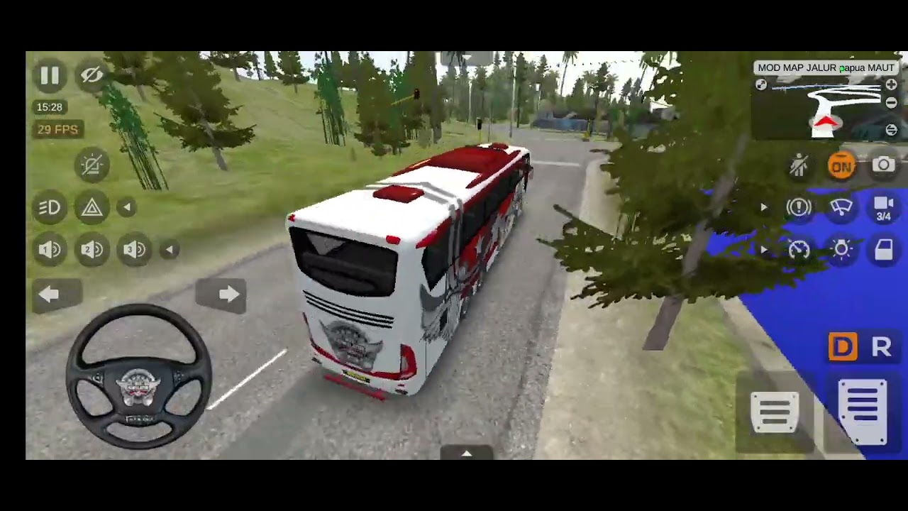 BUS 🚍 DRIFTING BUSIMULATOR GAME @Mastergame0017 - YouTube