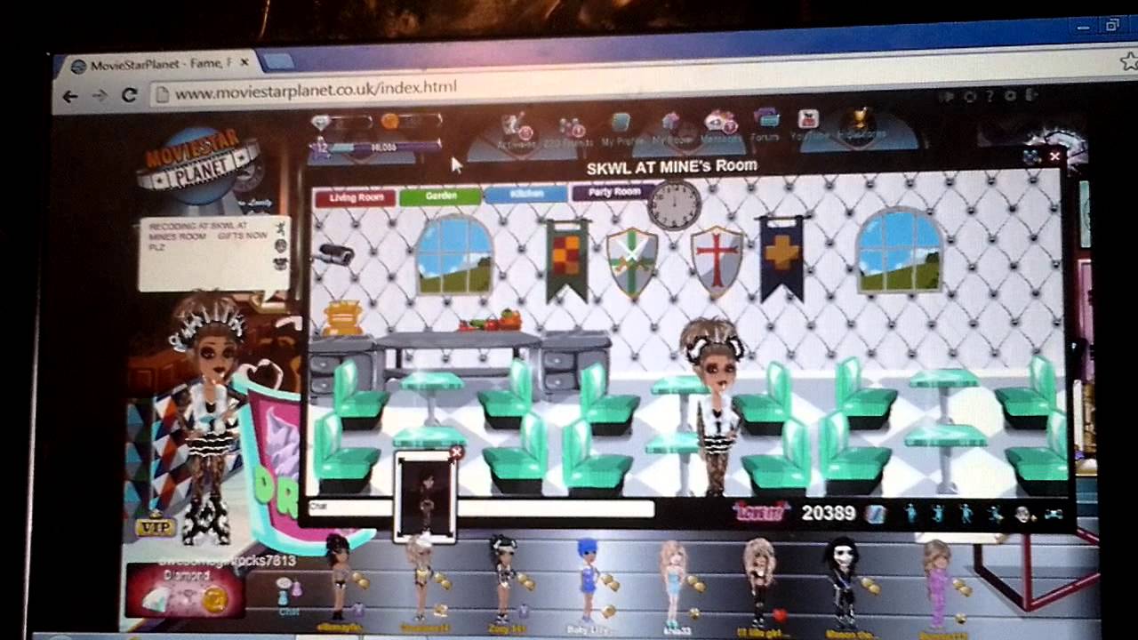 Msp:Skwl at mine's room - YouTube