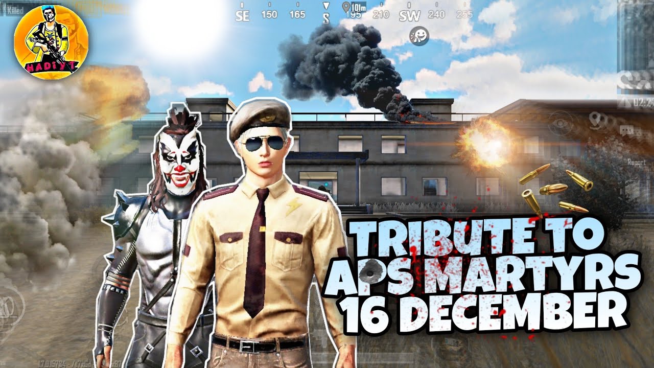 APS ATTACK SHORT VIDEO ON PUBG| TRIBUTE TO APS MARTYRS BLACK FRIDAY ...