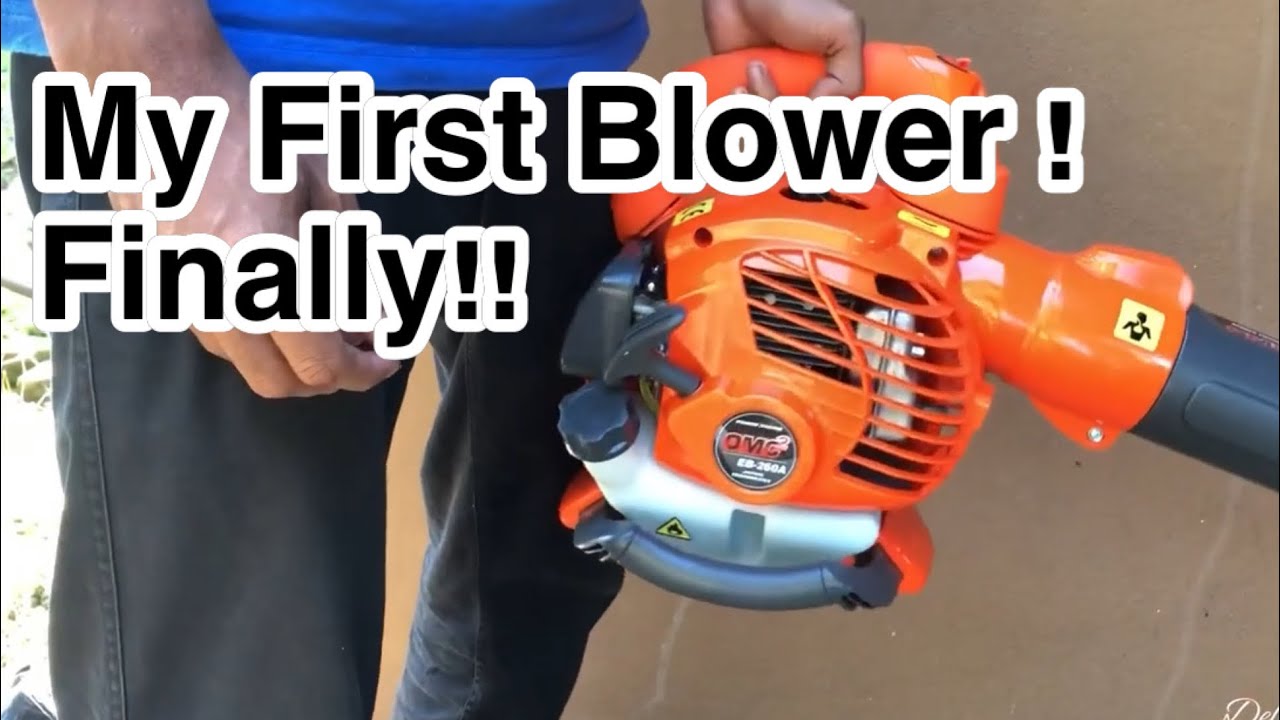 OMC² EB260 Blower unboxing - YouTube