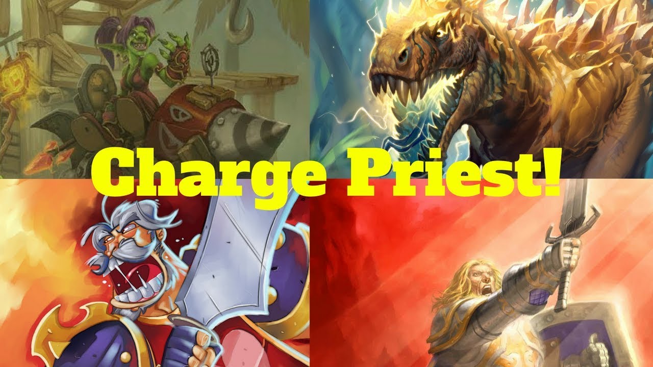Charge Priest! Spellstone Combo! [Hearthstone Game of the Day] - YouTube