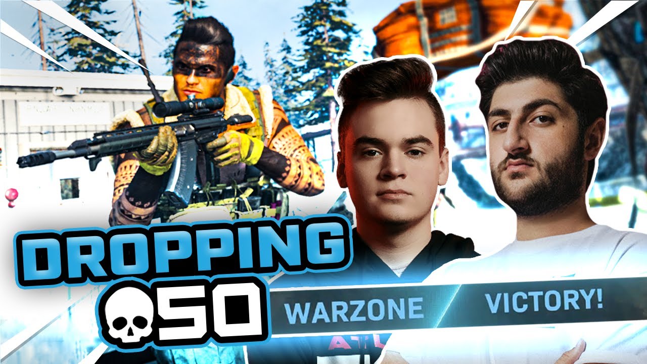 Dropping 50 kills in Warzone W/ FaZe Nikan and Abezy! - YouTube