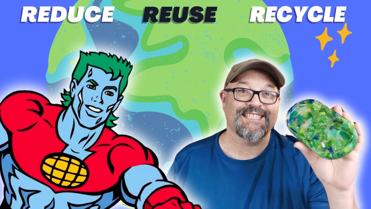 Learning from Captain Planet - Recycling Scrap Resin - YouTube