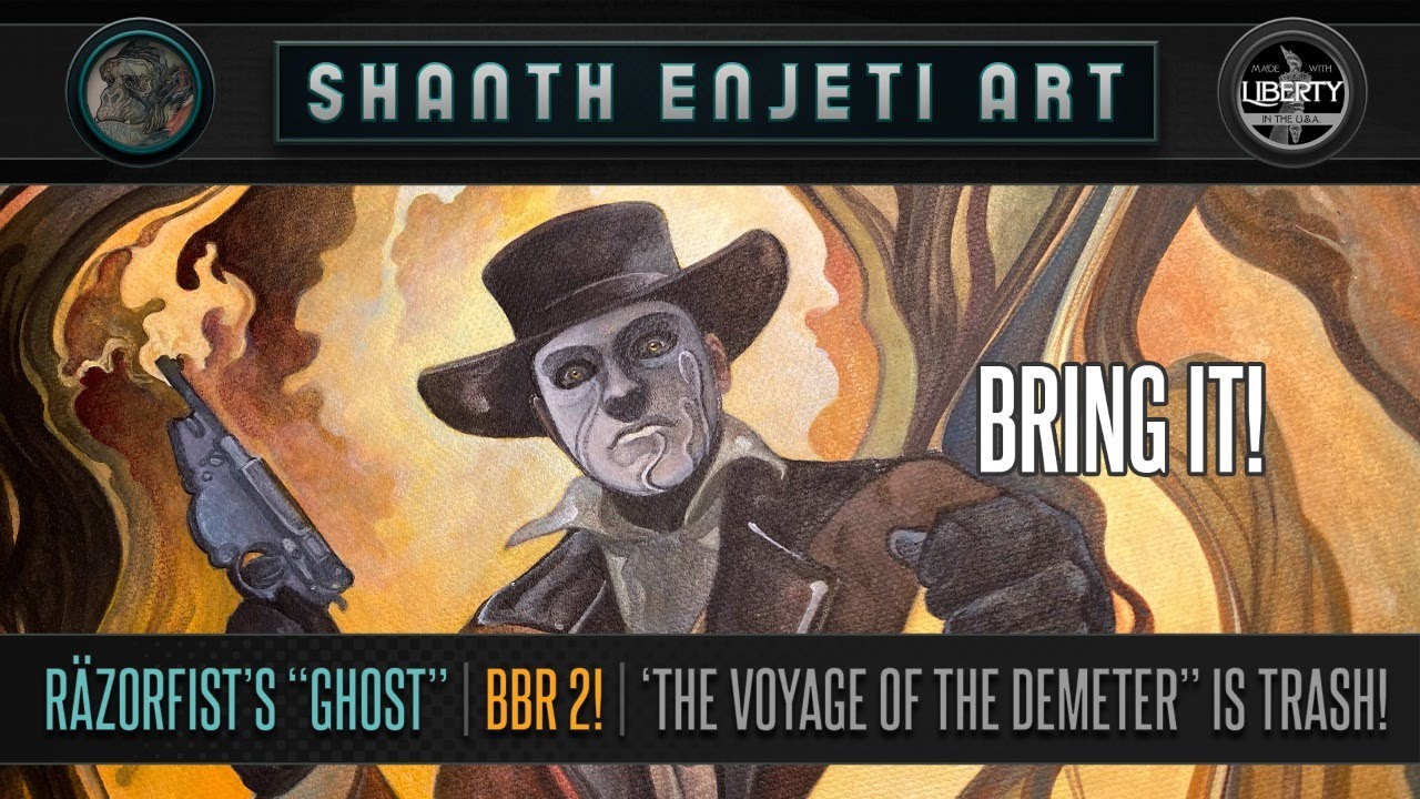 🔴 LIVE! Painting & Chat! SHANTH ENJETI ART! - YouTube