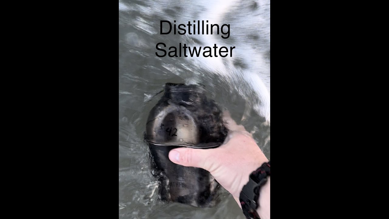 Distilling Salt Water - YouTube