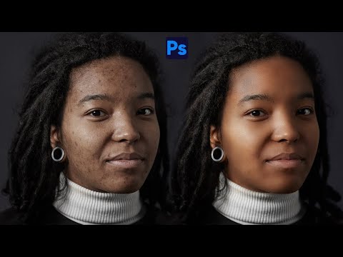 Face Retouching tutorial. The easy guide, step by step. - YouTube