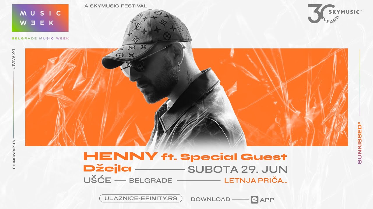 Henny - Live (Belgrade Music Week 24) - YouTube
