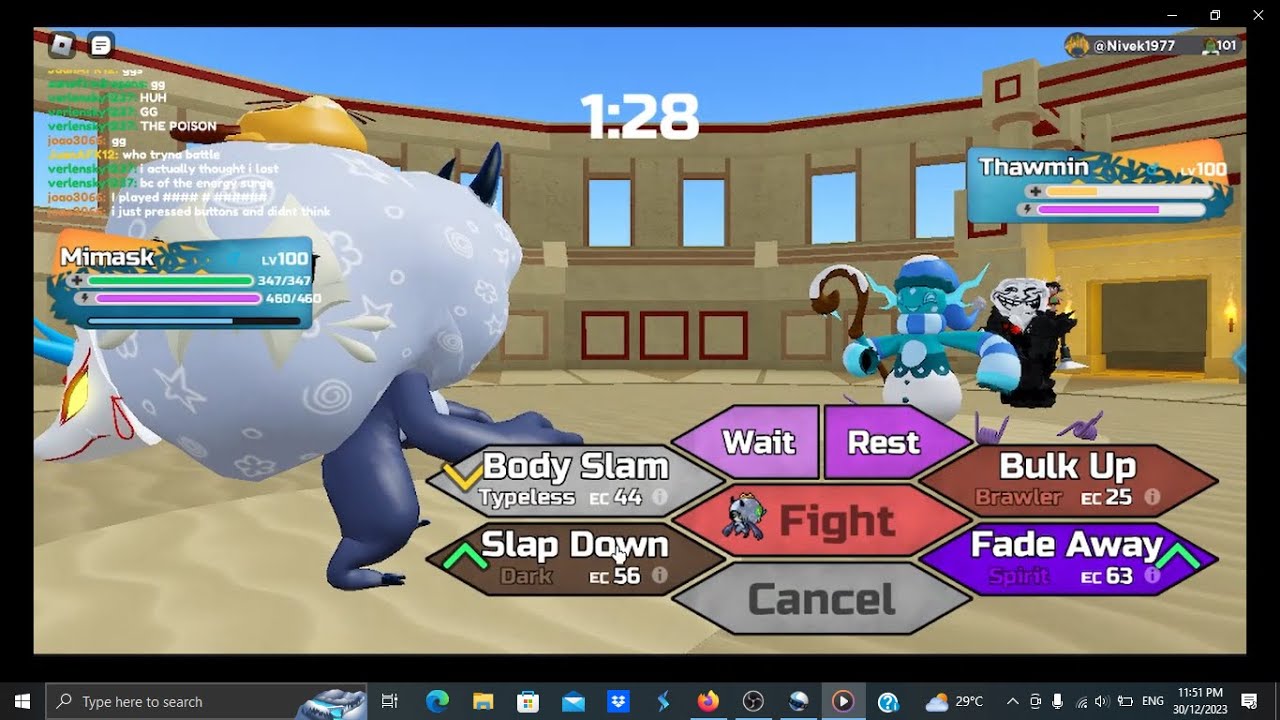 Mimask pvp showcase - Loomian legacy pvp - YouTube